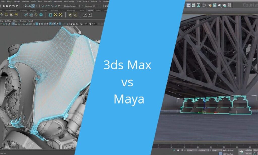 【3DCG制作アニメーションソフト】Mayaの特徴・3ds Maxとの違いを解説！